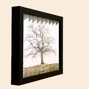 Oak Tree Kinetic Photograph, Agamograph: Winter and Spring in 8" X 10 ...
