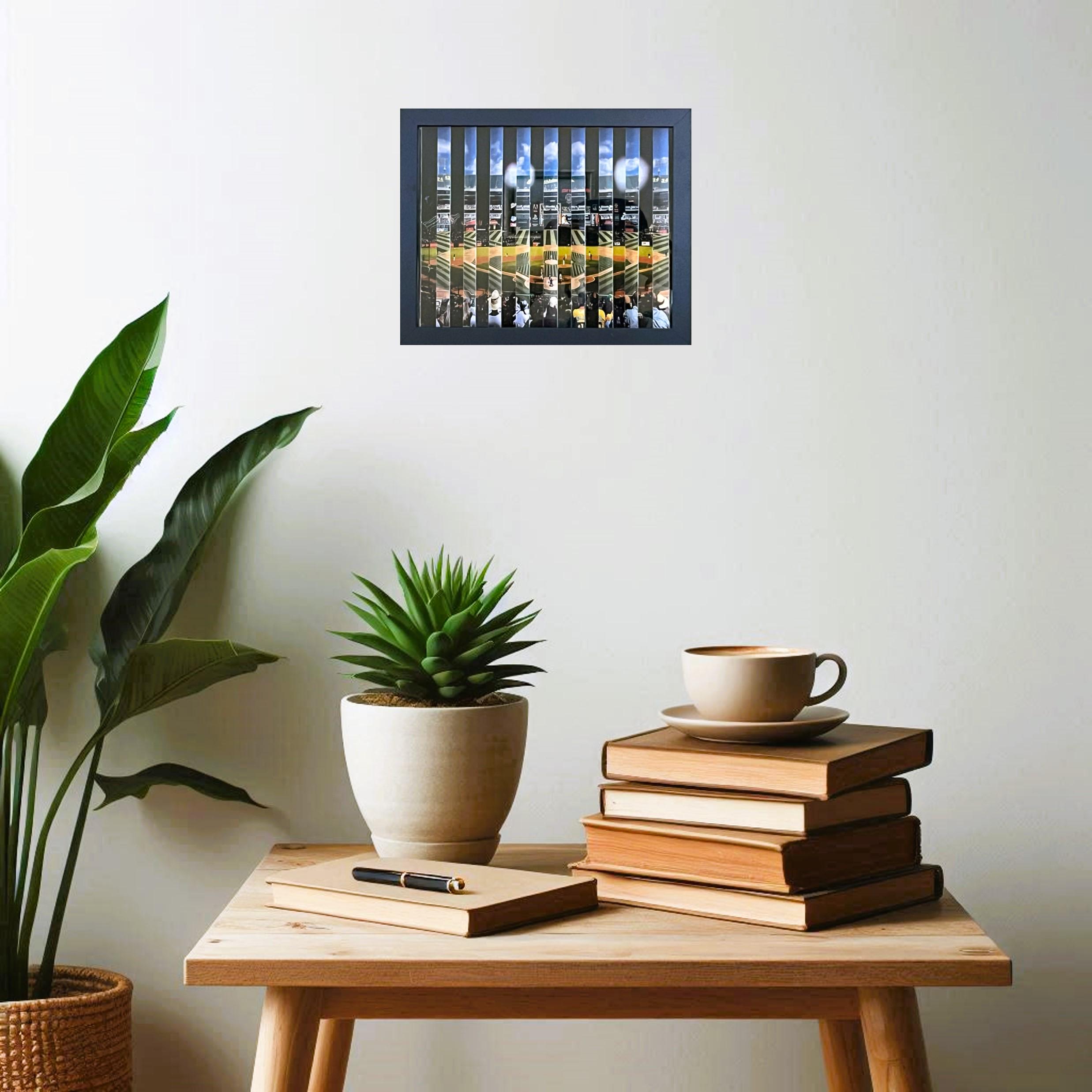 Battle of the Bay Agamograph: Giants Vs A's Kinetic Art in 8x10 Frame ...