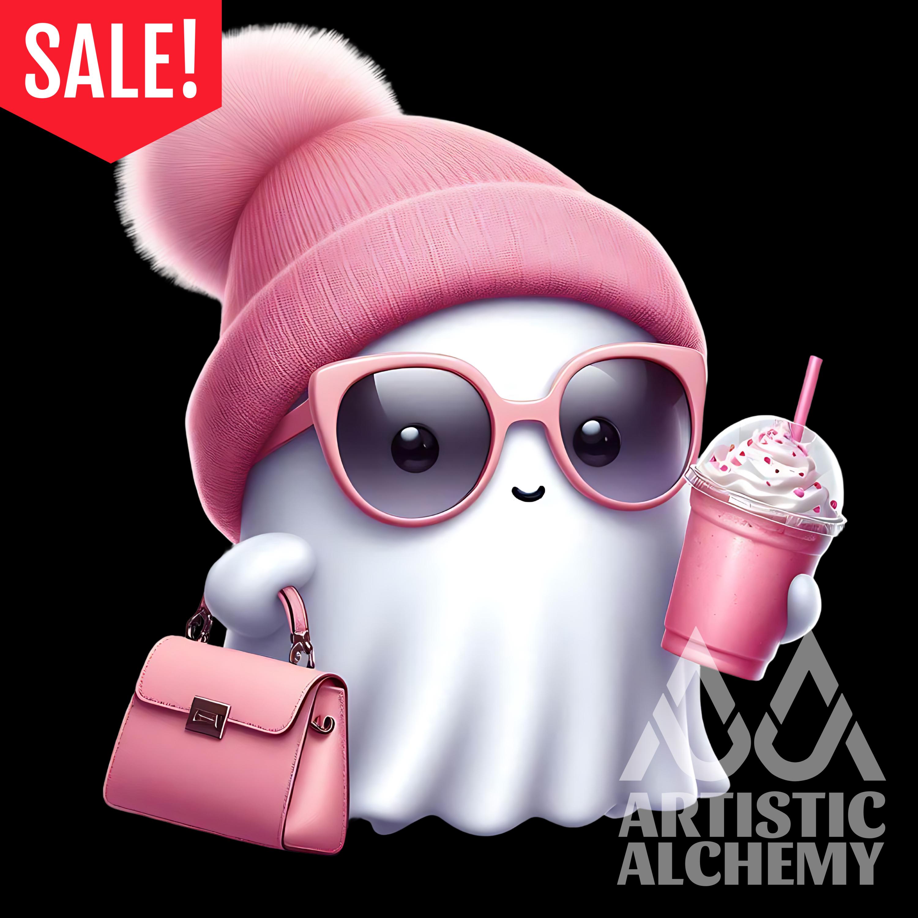 Cute Ghost Png, Pink Ghost, Halloween Png, Halloween Png, Halloween ...