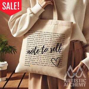 Note to Self PNG, Motivational Sublimation Design, Mental Health ...