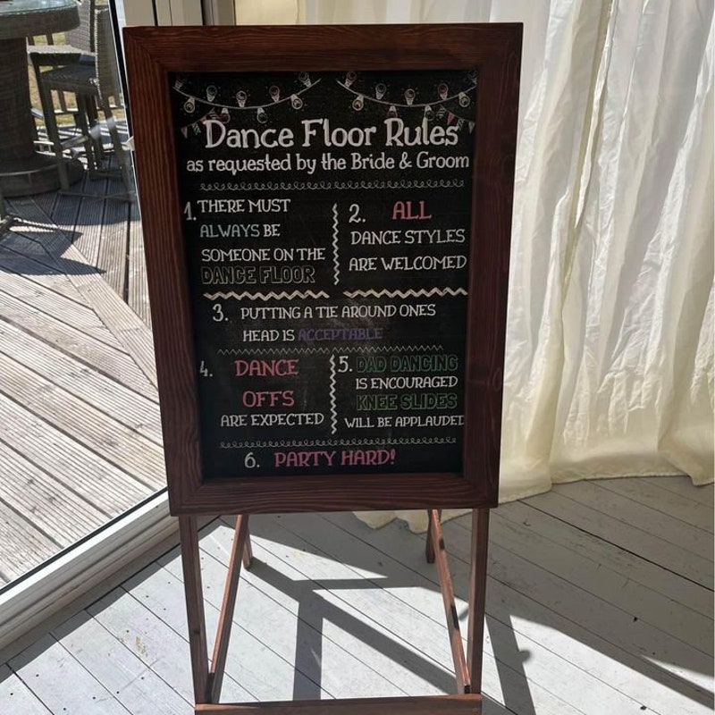Dance Floor Sign - Etsy