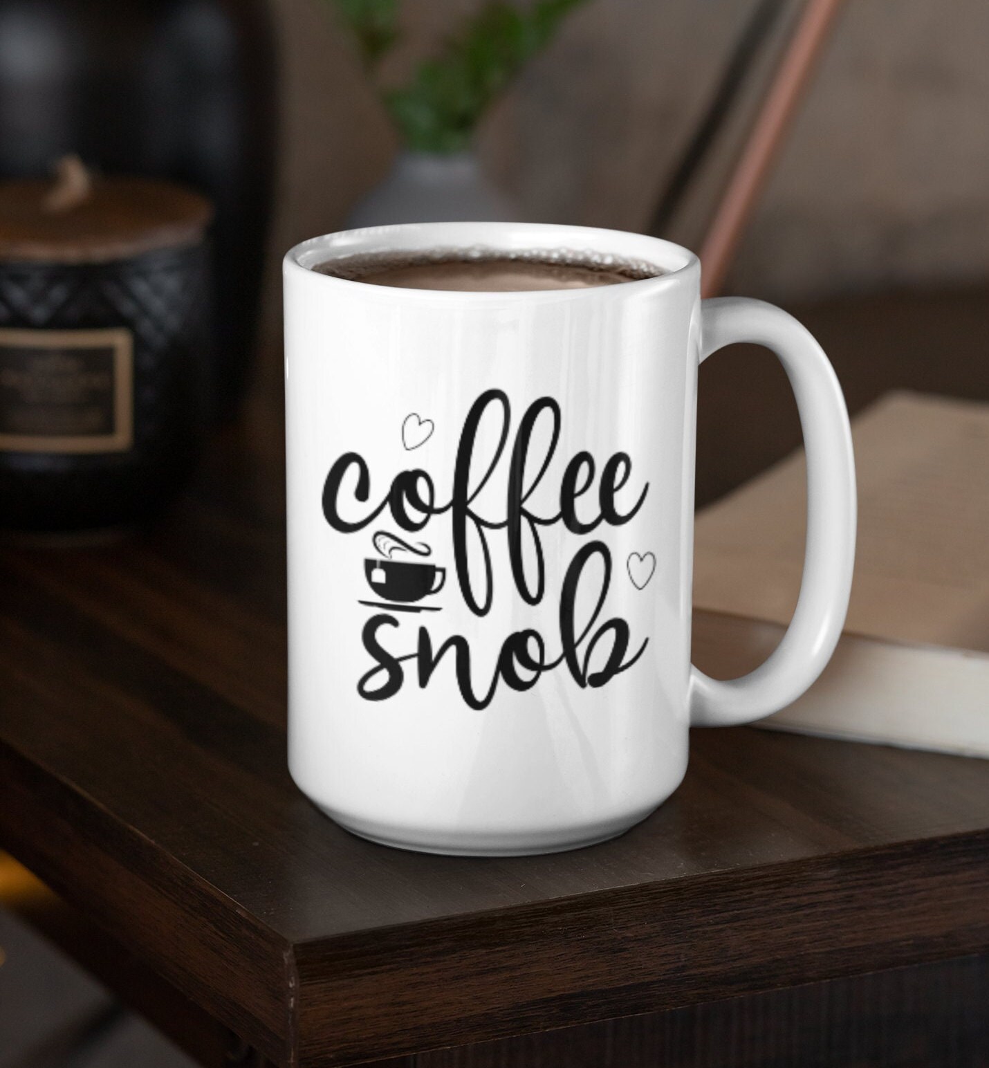Coffee Mug Funny Sayings About Coffee Large Ceramic 15oz Mug Gift for ...