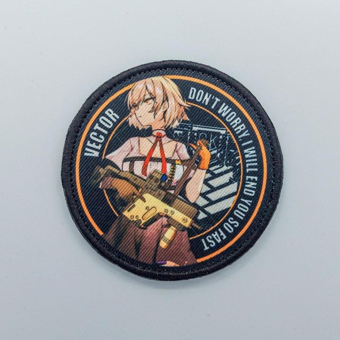 Girls' Frontline VECTOR by ESPADA Gcon L Military Morale Anime Patch L ...