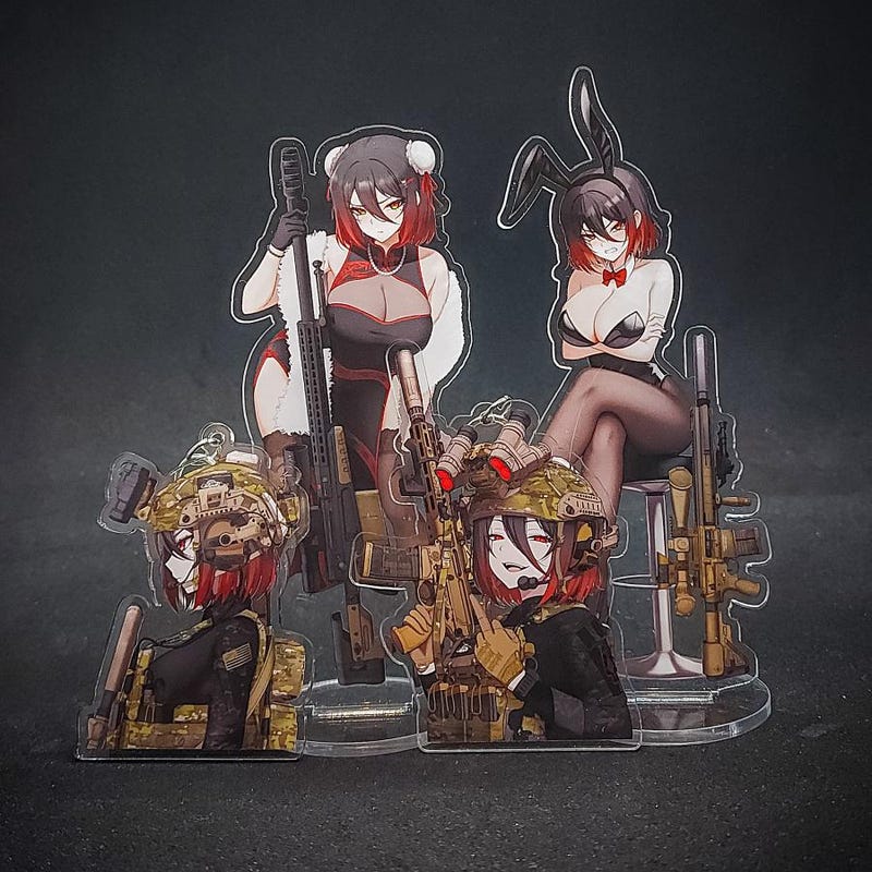 Acrylic Anime Figure - Etsy