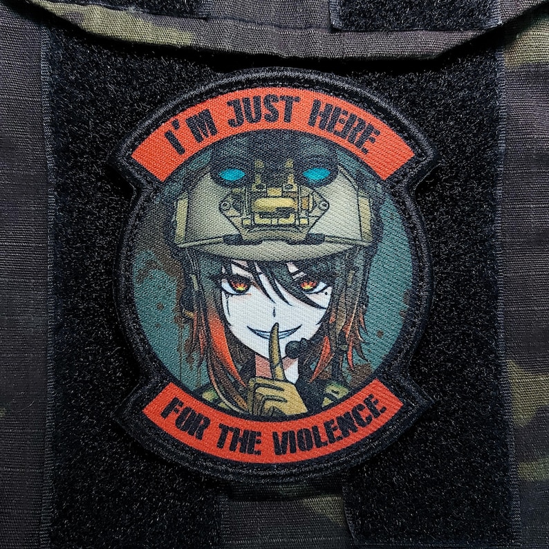 Mikhail_n762 L OC Mikoto L Military Morale Anime Patch L RED L - Etsy