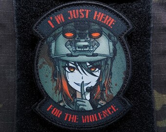 Mikhail_n762 L OC Mikoto L Military Morale Anime Patch L RED L - Etsy