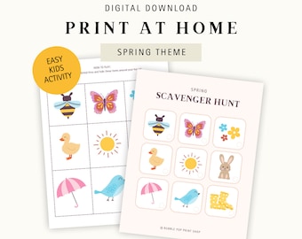 Indoor Scavenger Hunt | Vehicle Theme | Easy Kids Activity - Etsy