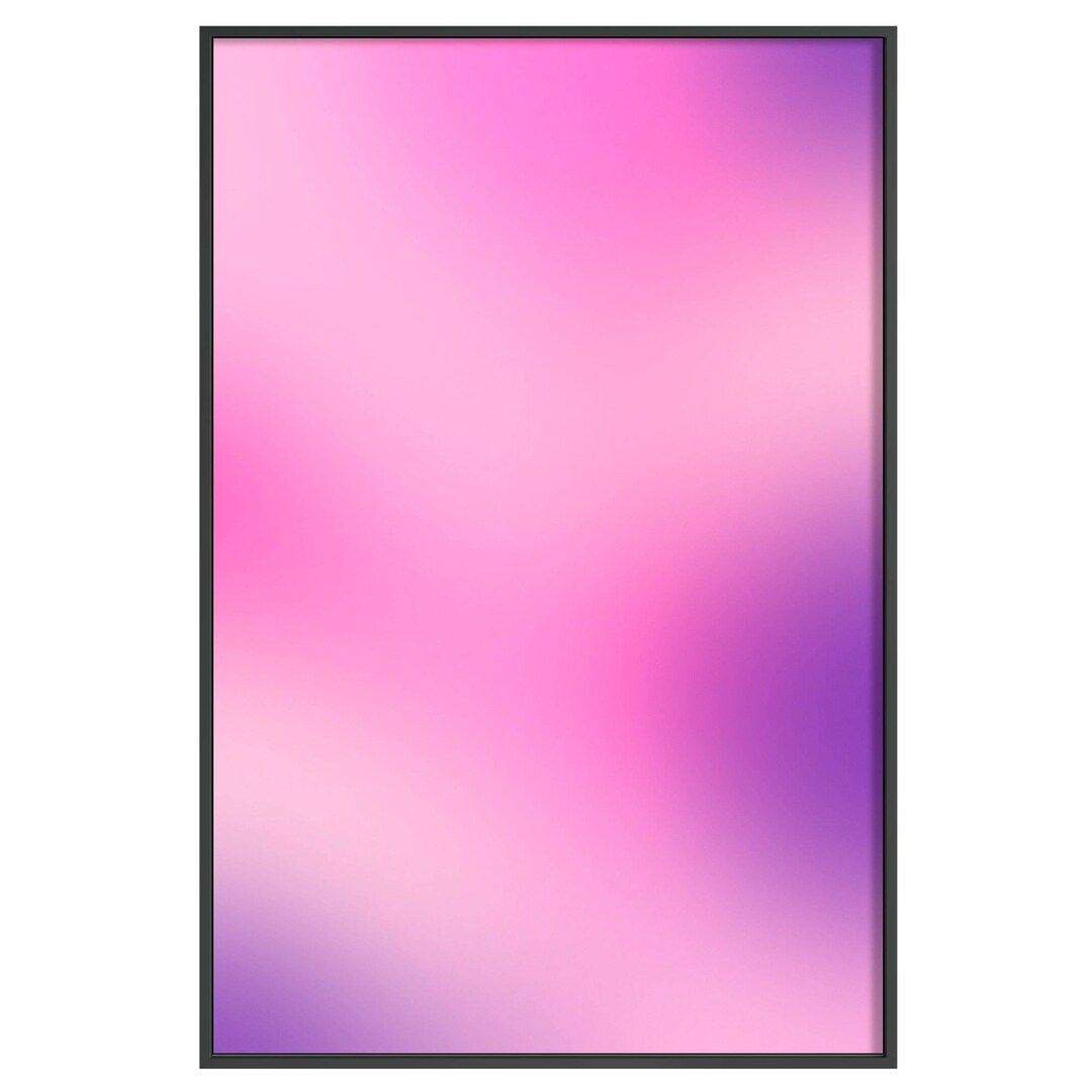 Abstract Aura Gradient Poster, Pink Gradient Aura Poster, Aura Poster ...