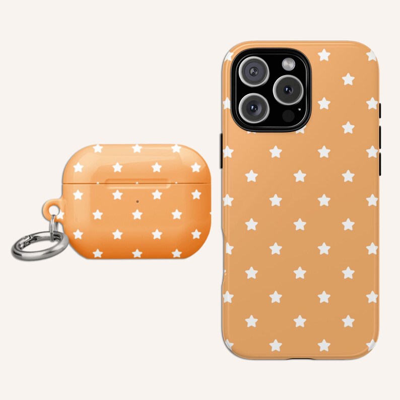 Tiny Stars Phone Case Aesthetic Mini Star iPhone Cover Cute White Small ...