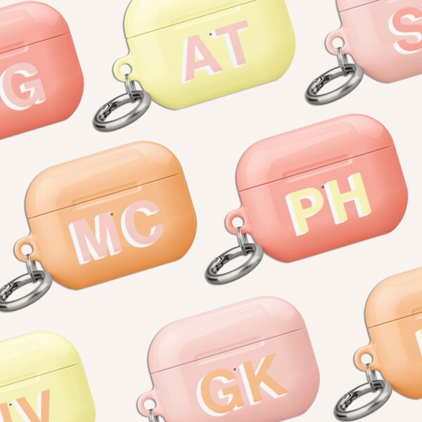 Yellow AirPod Case - Etsy