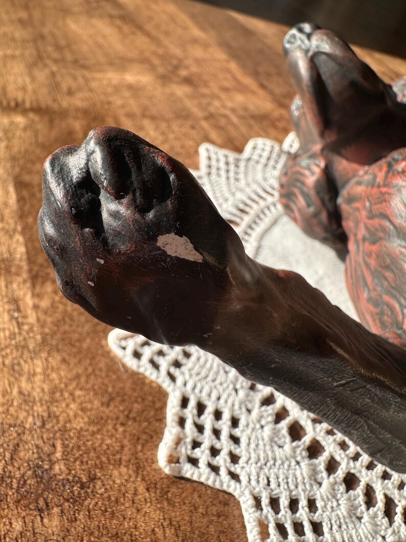 Irish Setter Sculpture Vintage Ceramic Hunting Dog Statue for Shelf or ...