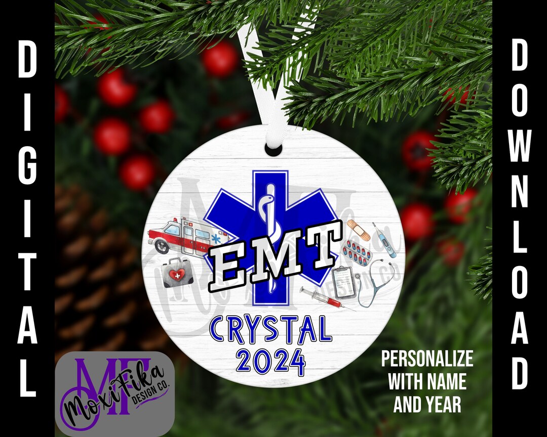 EMT Digital Design for Sublimation of Ornaments - Personalize With Name ...