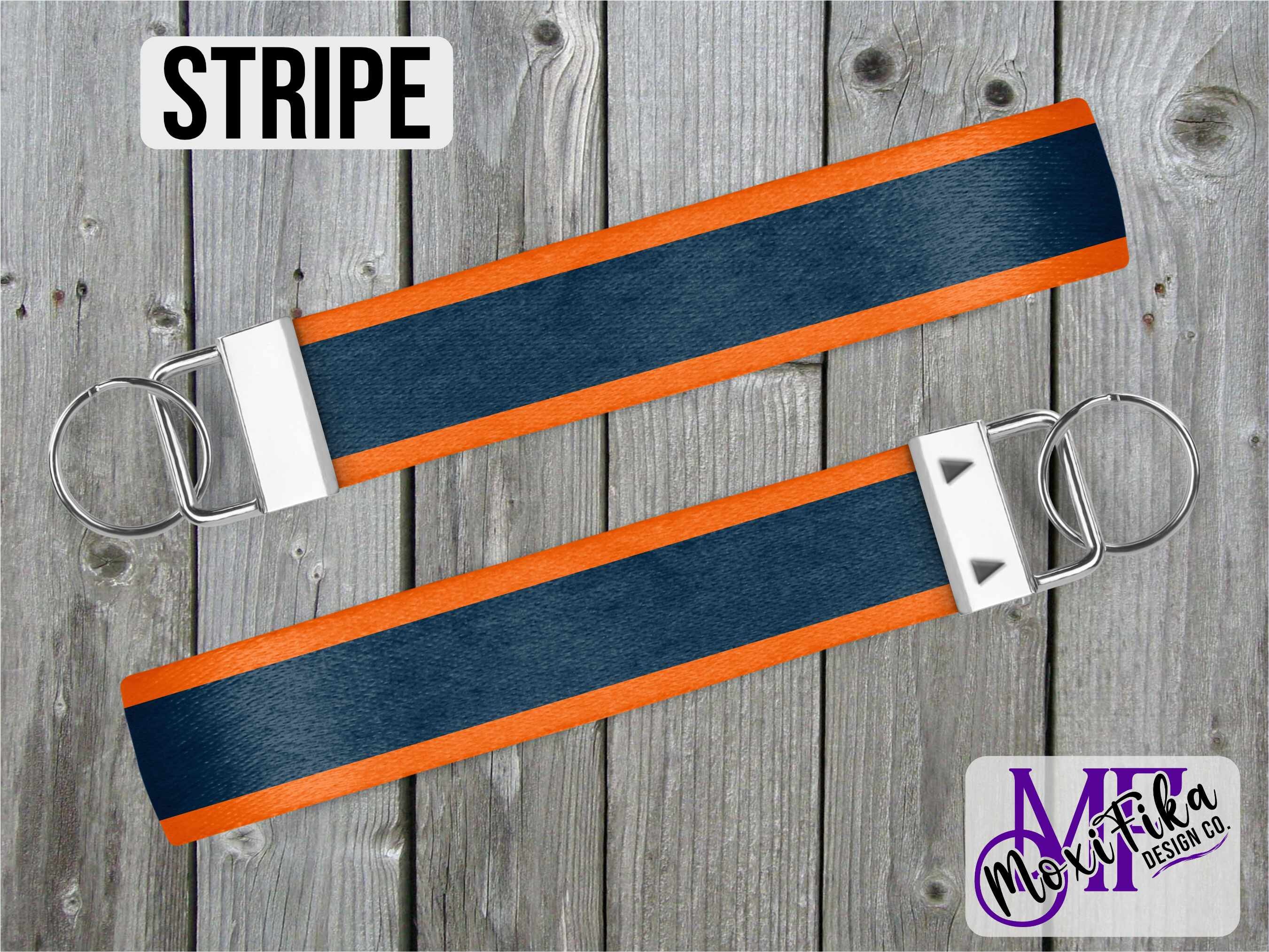 Orange and Navy Backgrounds for Sublimation of Keychain Wristlets ...