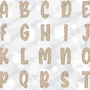 Paw Print Doodle Alphabet Set - Paw Prints and Bones Alpha Clipart - 40 ...
