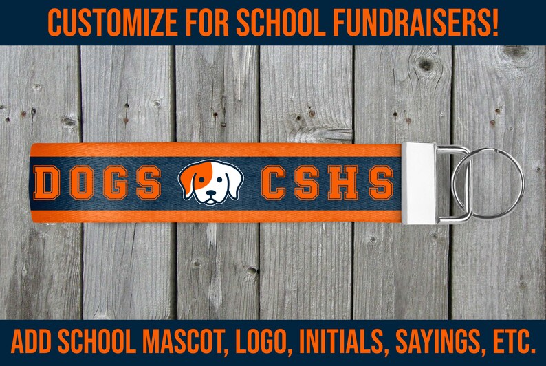 Orange and Navy Backgrounds for Sublimation of Keychain Wristlets ...