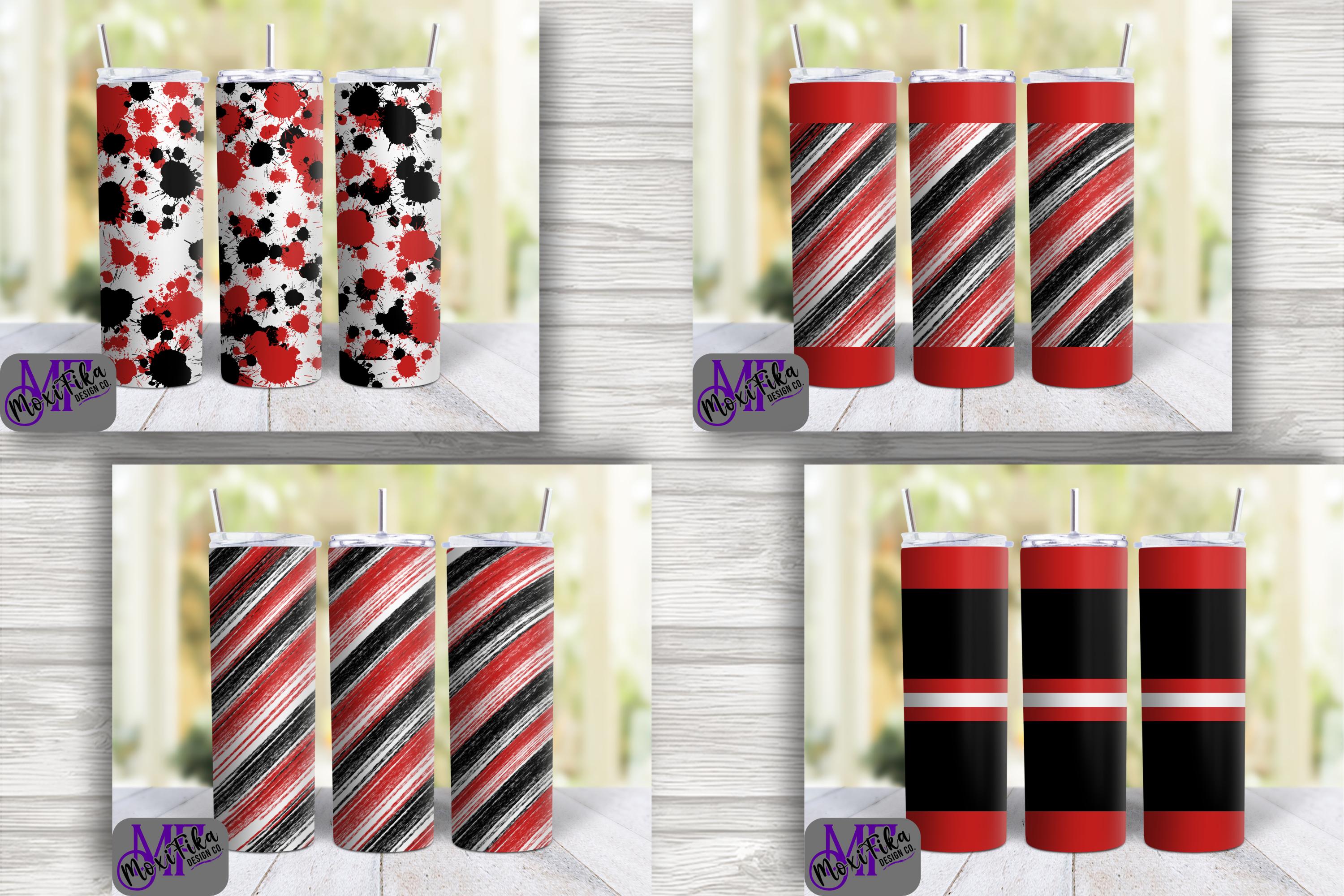 Red and Black Backgrounds for Sublimation of Tumblers - School ...