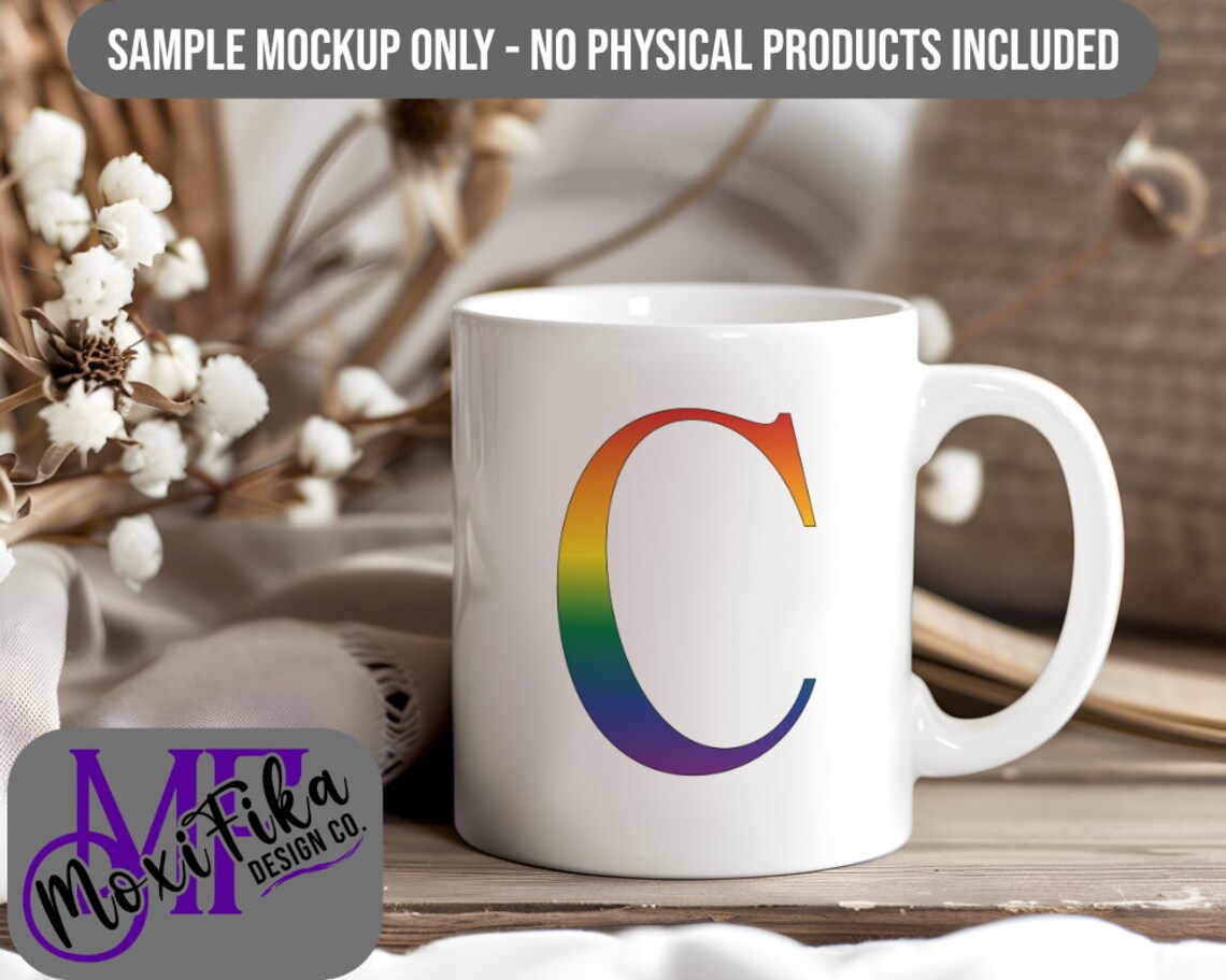 Rainbow Pride Flag Alphabet Set Rainbow Letters Clipart Gay Pride Flag ...