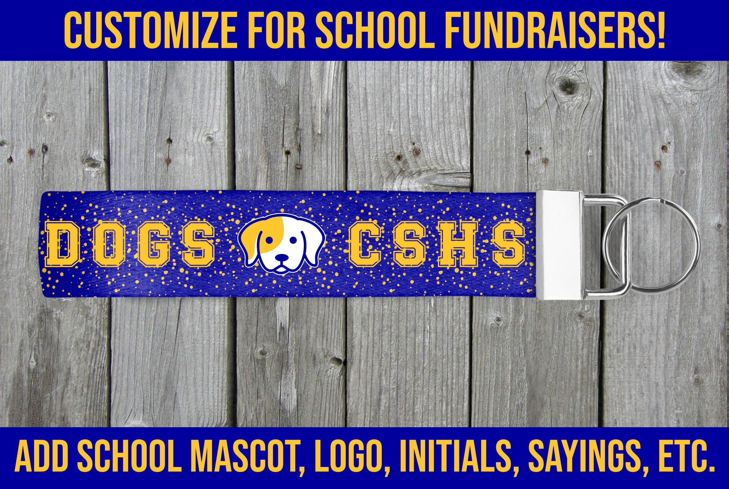 Royal Blue and Gold Backgrounds for Sublimation of Keychain Wristlets ...