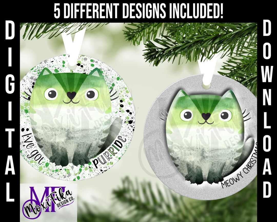 Aromantic Pride Bundle for Sublimation of Car Coasters Ornaments and ...