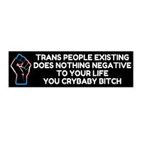 TERF Repellent Sticker | Anti Terf Vinyl Sticker | Transgender Pride ...