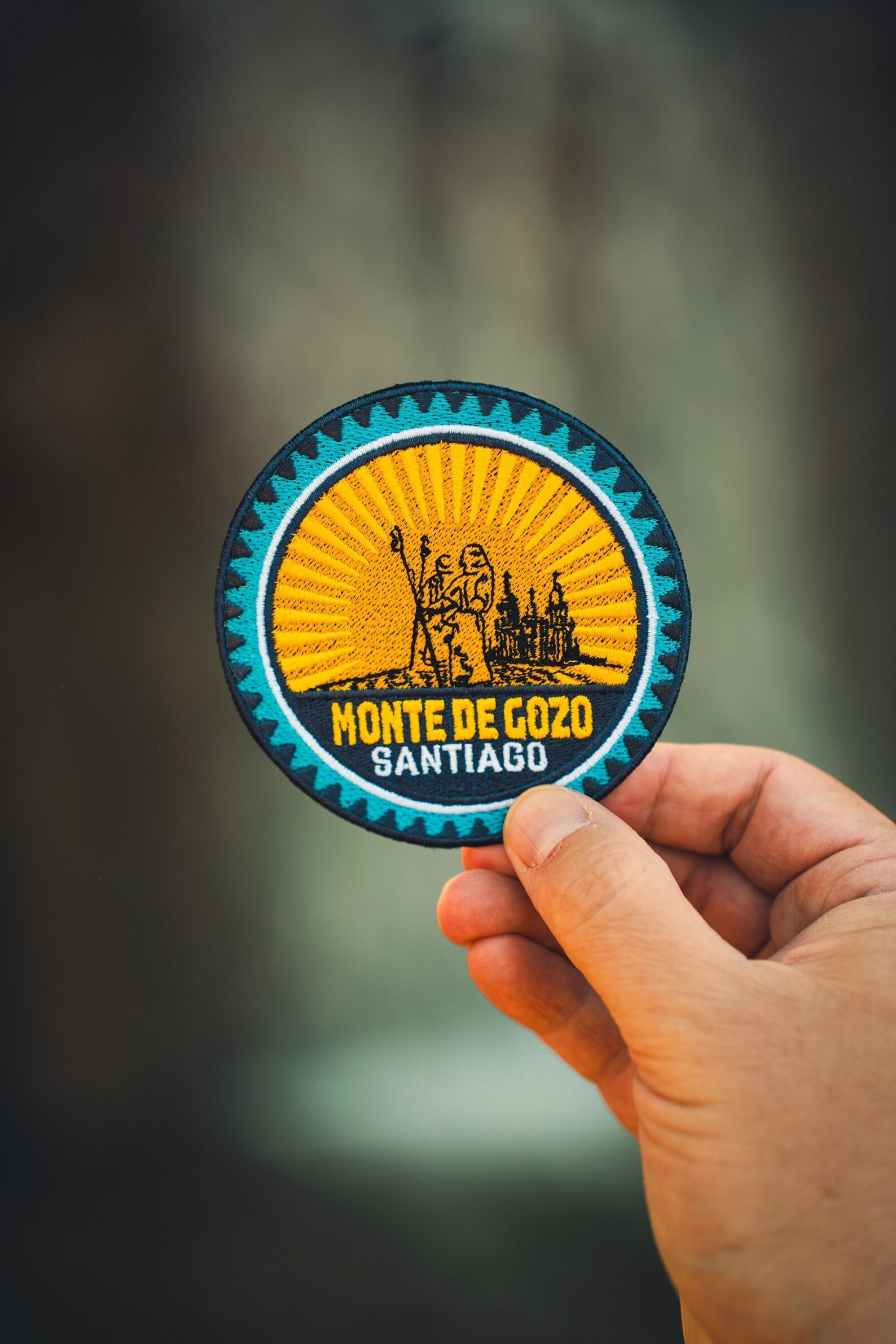 Monte De Gozo | Camino De Santiago Patch | Ships Worldwide - Etsy