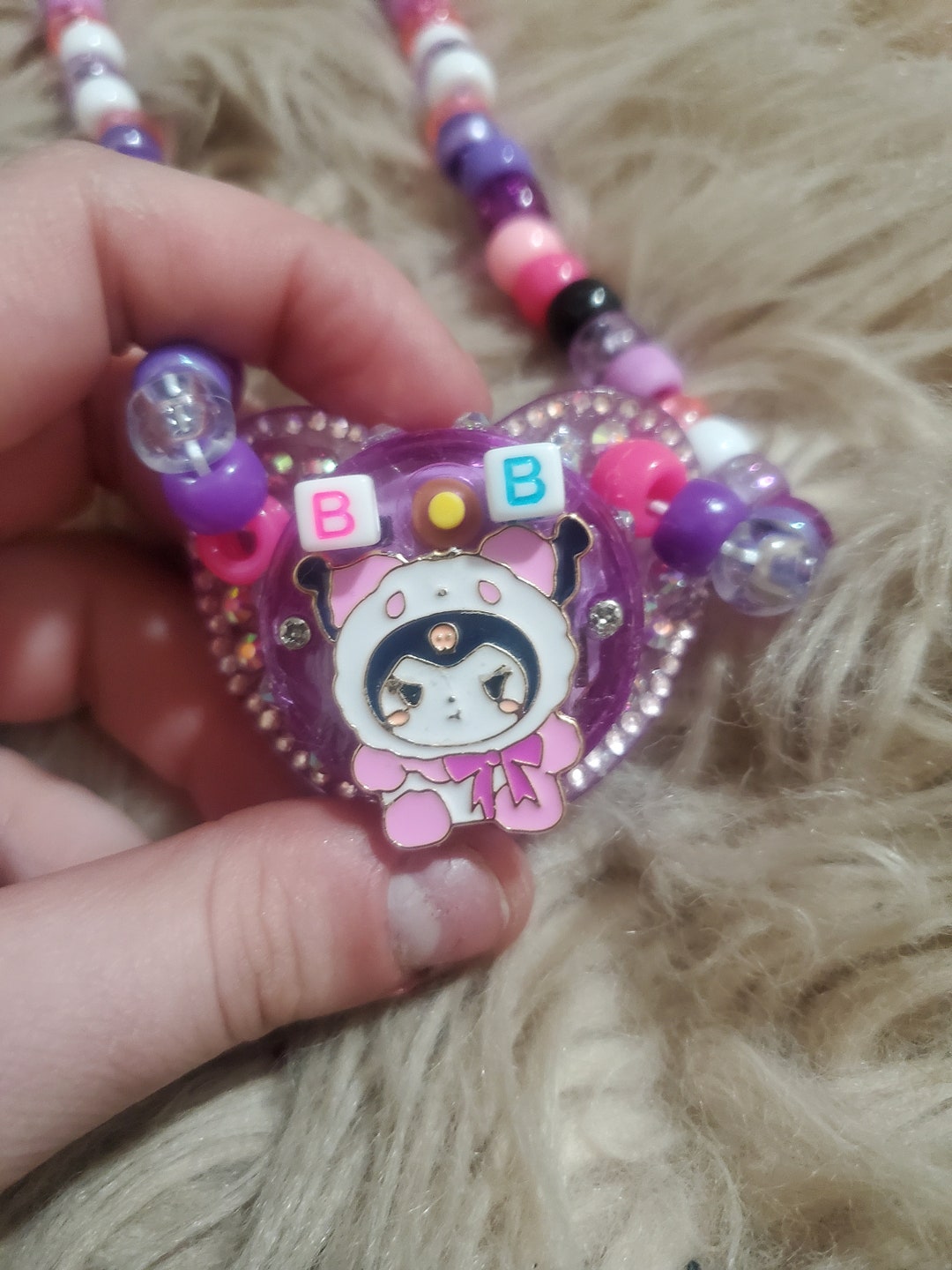 Kuromi LED Rave Baby Pacifier - Etsy