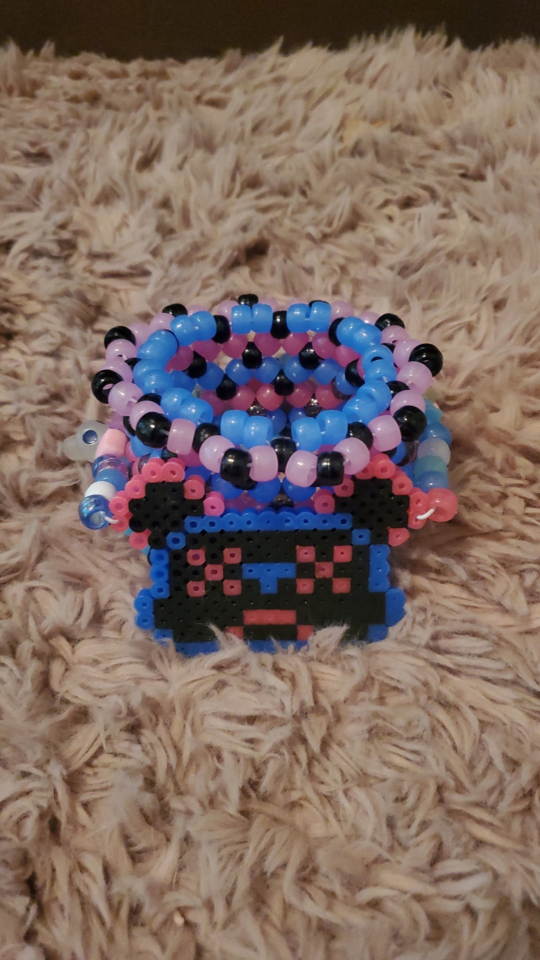 Sullivan King Perler Kandi Cuff - Etsy