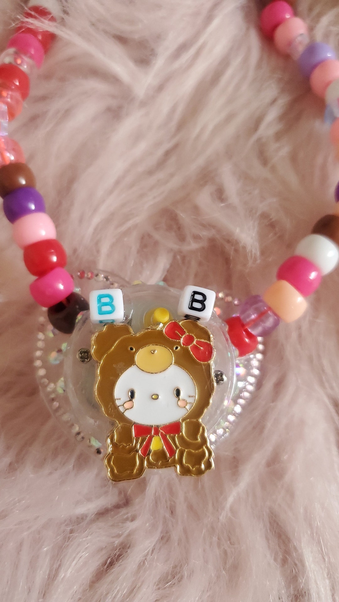 LED Hello Kitty Rave Baby Pacifier - Etsy