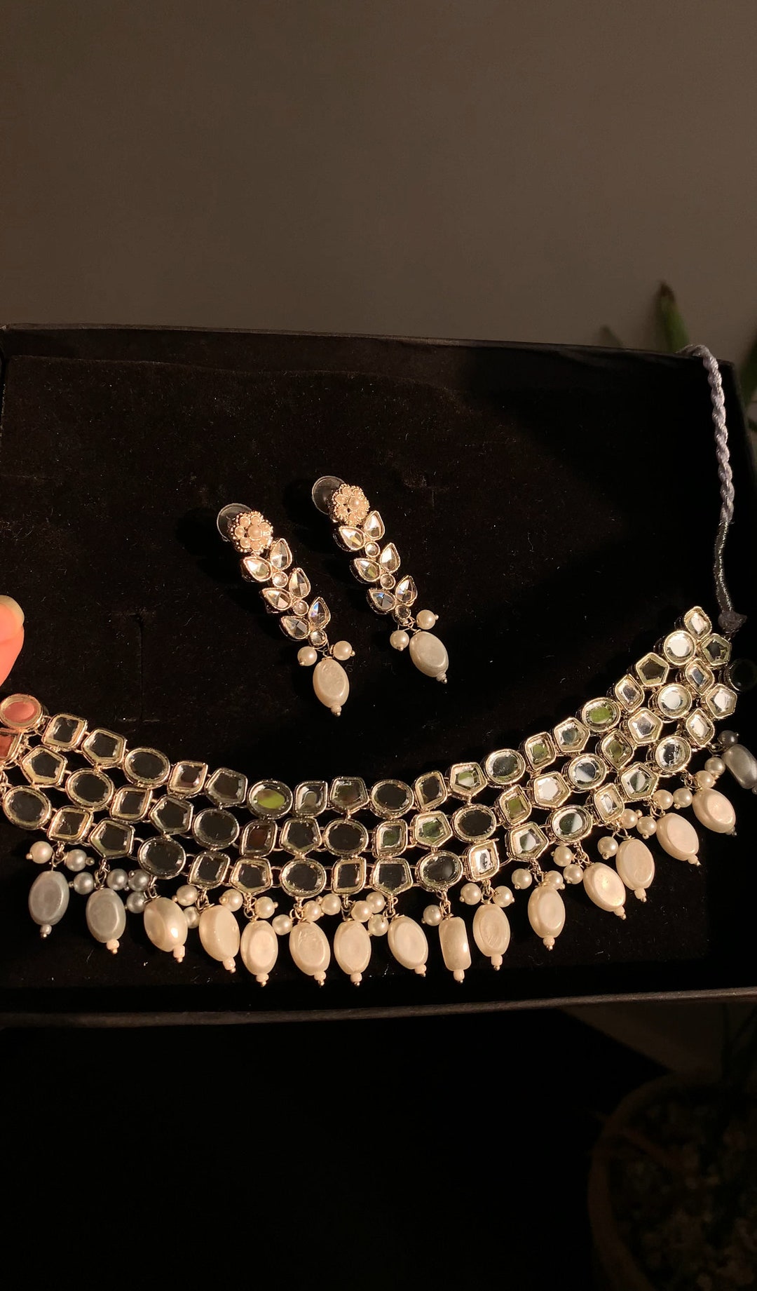 SHEESH Choker Set Hand Made Sheesh Kundan Set Wedding Wear Jewellery ...