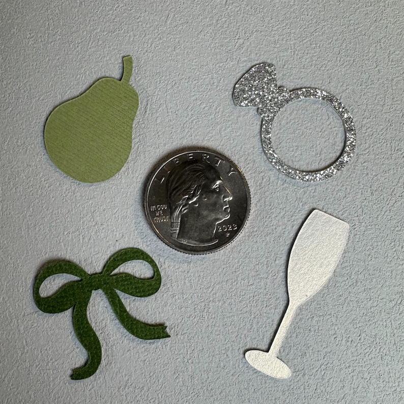 The Perfect Pair Confetti: Pear Bridal Shower Table Scatter - Etsy