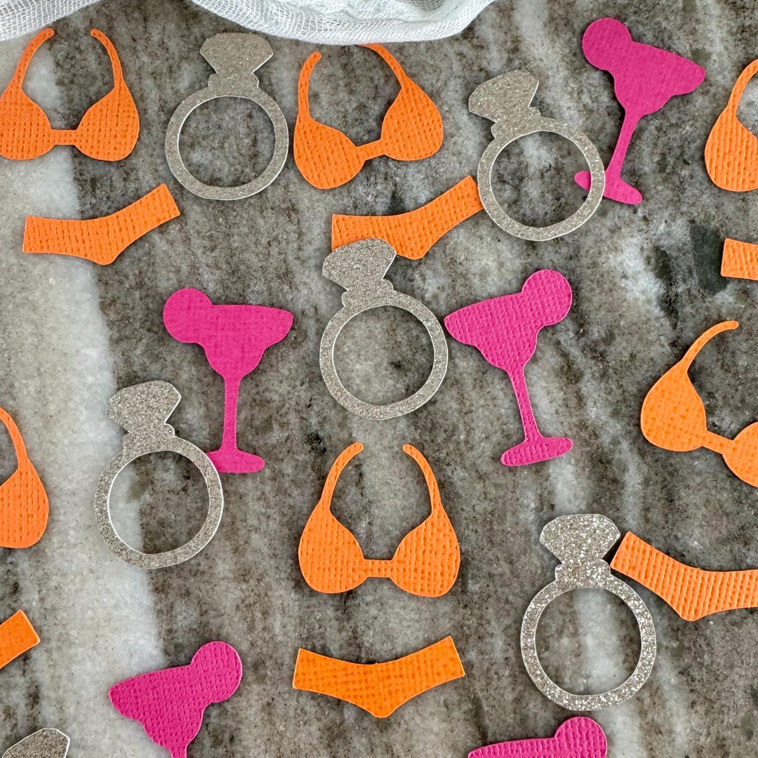 Powered by Tequila Confetti - Margs and Matrimony Table Decoration ...