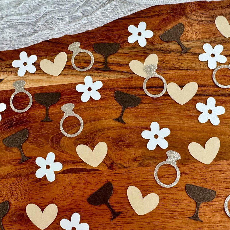 Bridal Shower Confetti - Etsy