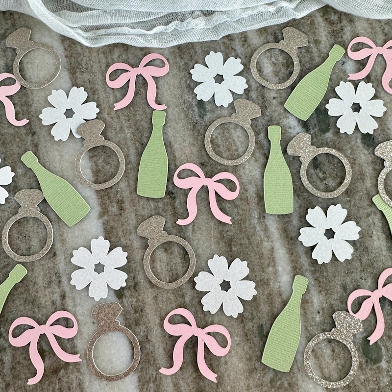 Bridal Shower Confetti - Etsy