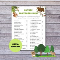 Nature Scavenger Hunt, Camping Activities for Kids, Outdoor Activities ...
