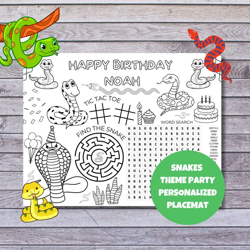 Snake Party Favor - Etsy
