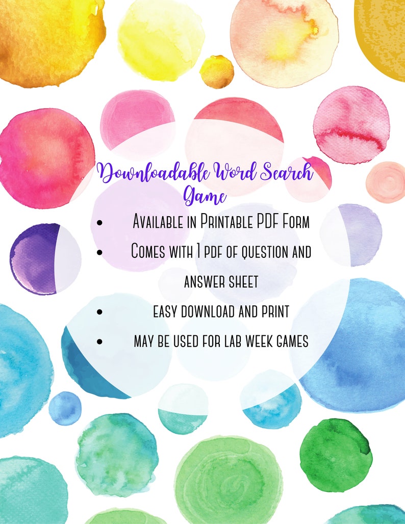 Lab Week 2024 Downloadable Games for Lab Sections ASCP Barbie-themed ...