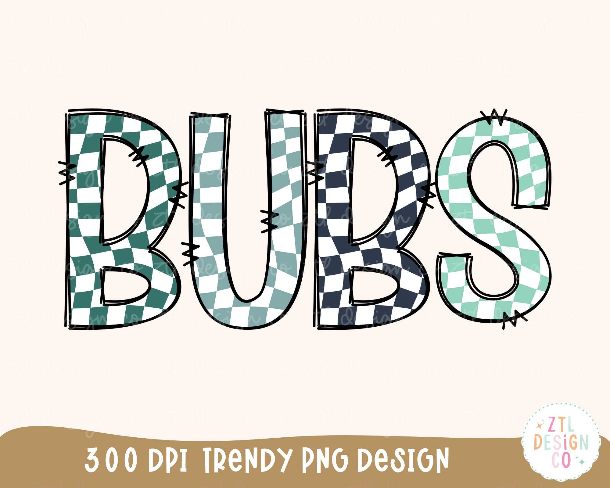 Bubs Doodle Checker PNG Sublimation, Kids Sublimation for Boys Retro ...