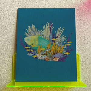 Rainbow Parrotfish Printable Art | Digital Download | Wall Art ...