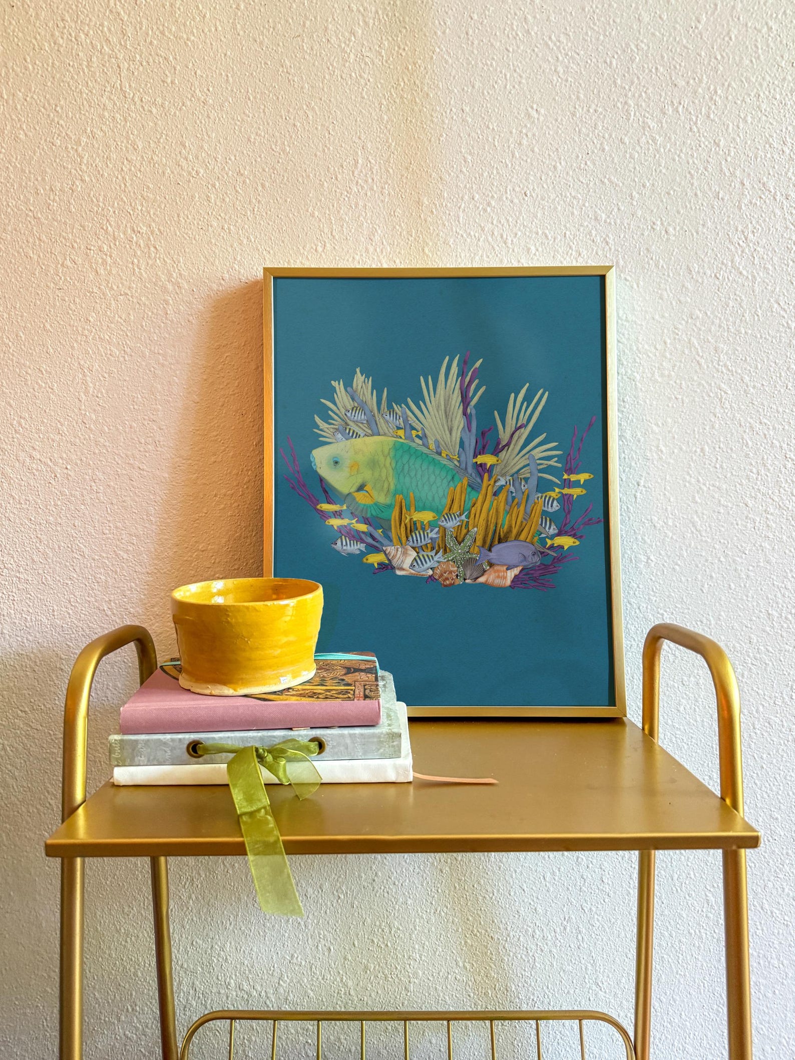 Rainbow Parrotfish Printable Art | Digital Download | Wall Art ...