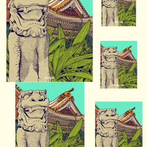 Okinawan Shisa Printable Art | Digital Download | Wall Art | Japan ...