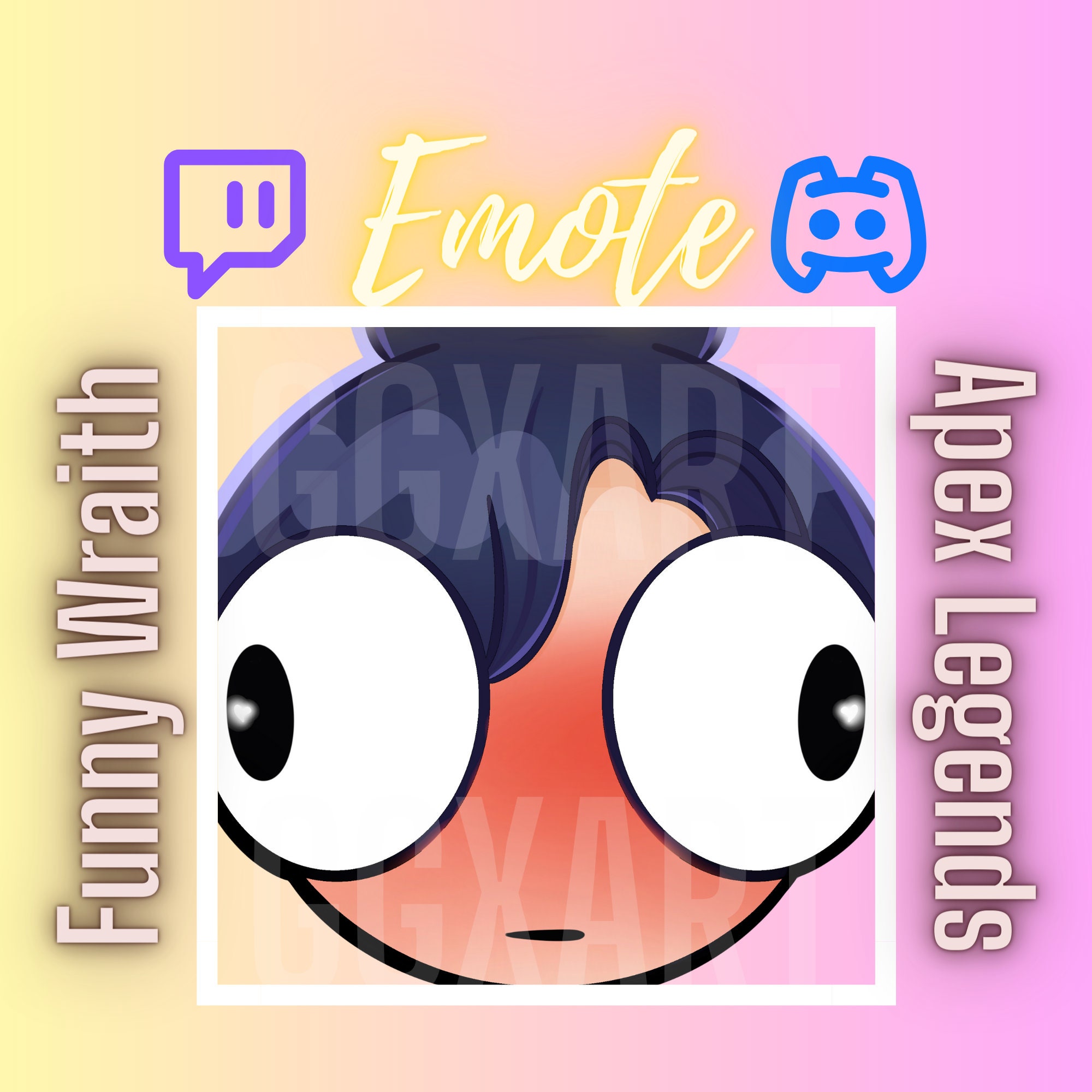 Funny Wraith Blush Emote Apex Legends - Etsy