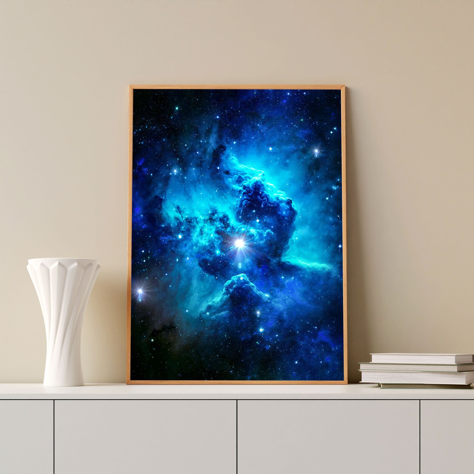 Digital Art Print | Space Art | Nebula Printable Wall Art | Digital ...