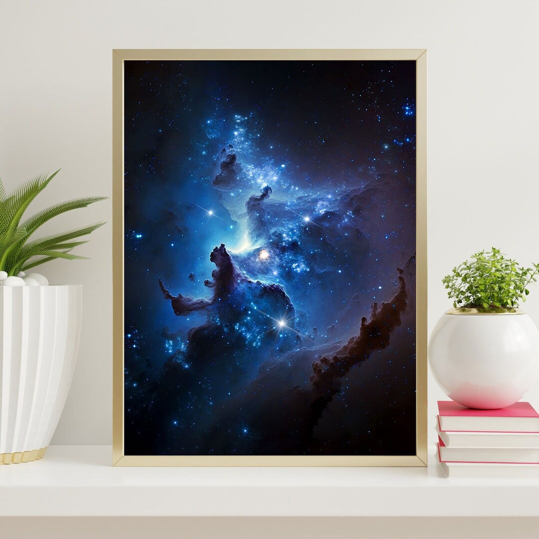 Nebula Printable Wall Art | Digital Art Print | Space Art | Wall Decor ...