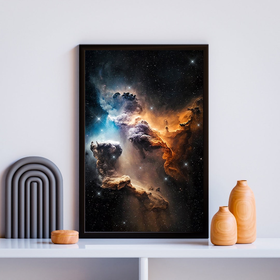 Nebula Printable Wall Art | Digital Art Print | Space Art | Photo ...