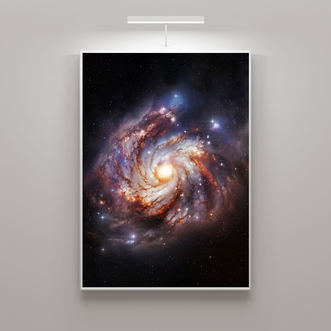Instant Download | Galaxy Poster | Galaxy Wall Art | Space Art Poster ...