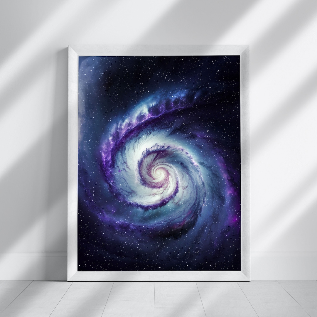 Instant Download | Galaxy Poster | Galaxy Wall Art | Space Art Poster ...