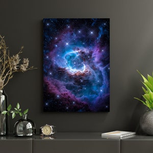 Digital Download | Digital Art Print | Space Art | Nebula Printable ...