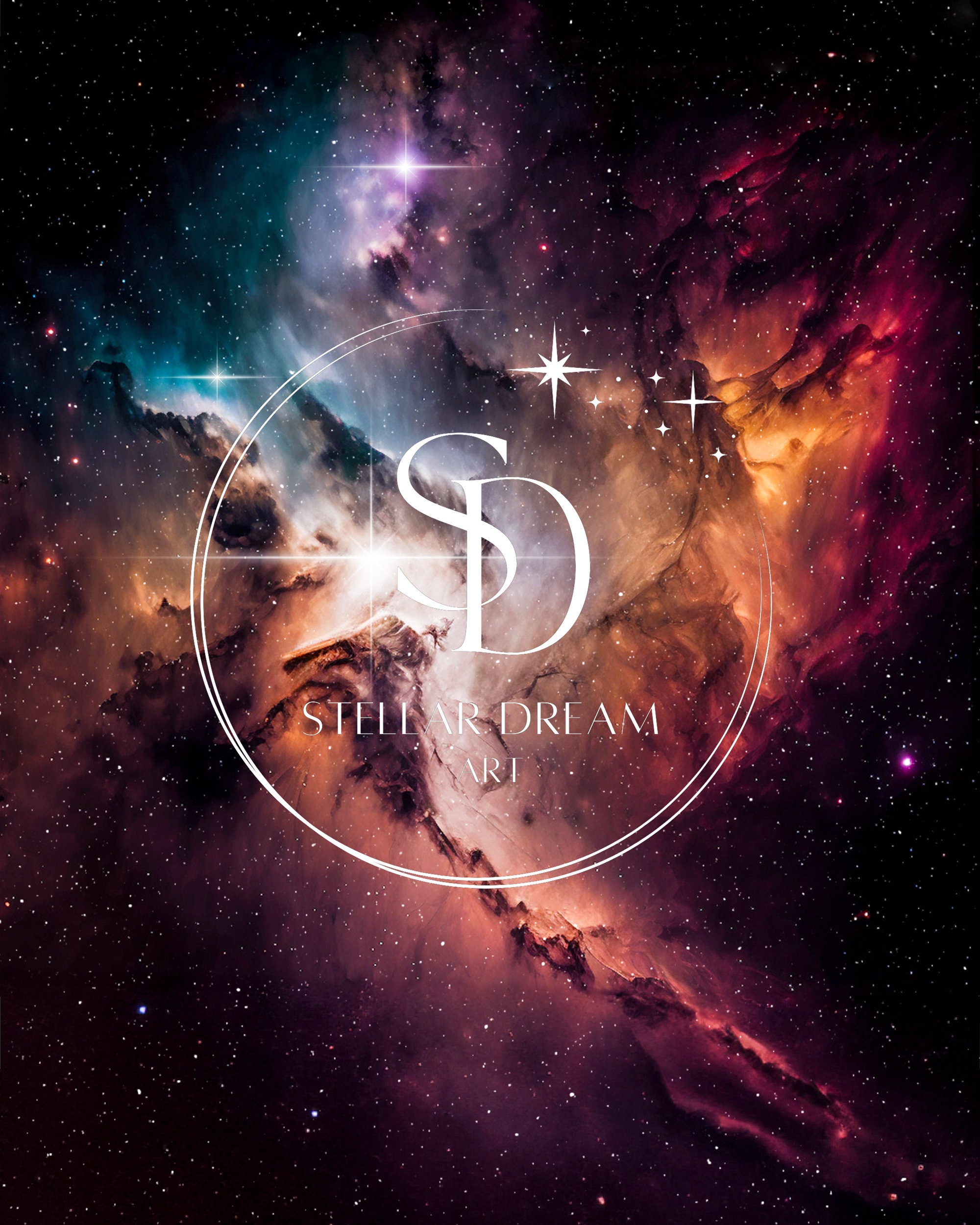 Nebulae Printable Wall Art Collection Space Art Set of 10 Nebula Art ...