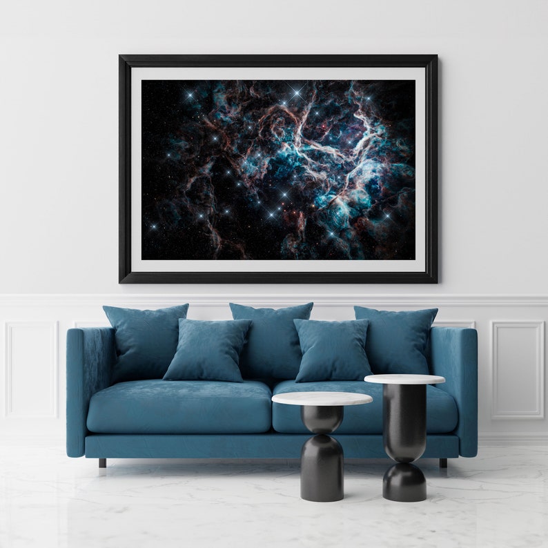 Digital Download | Poster Art Gift | Nebula Poster | Space Art Poster ...