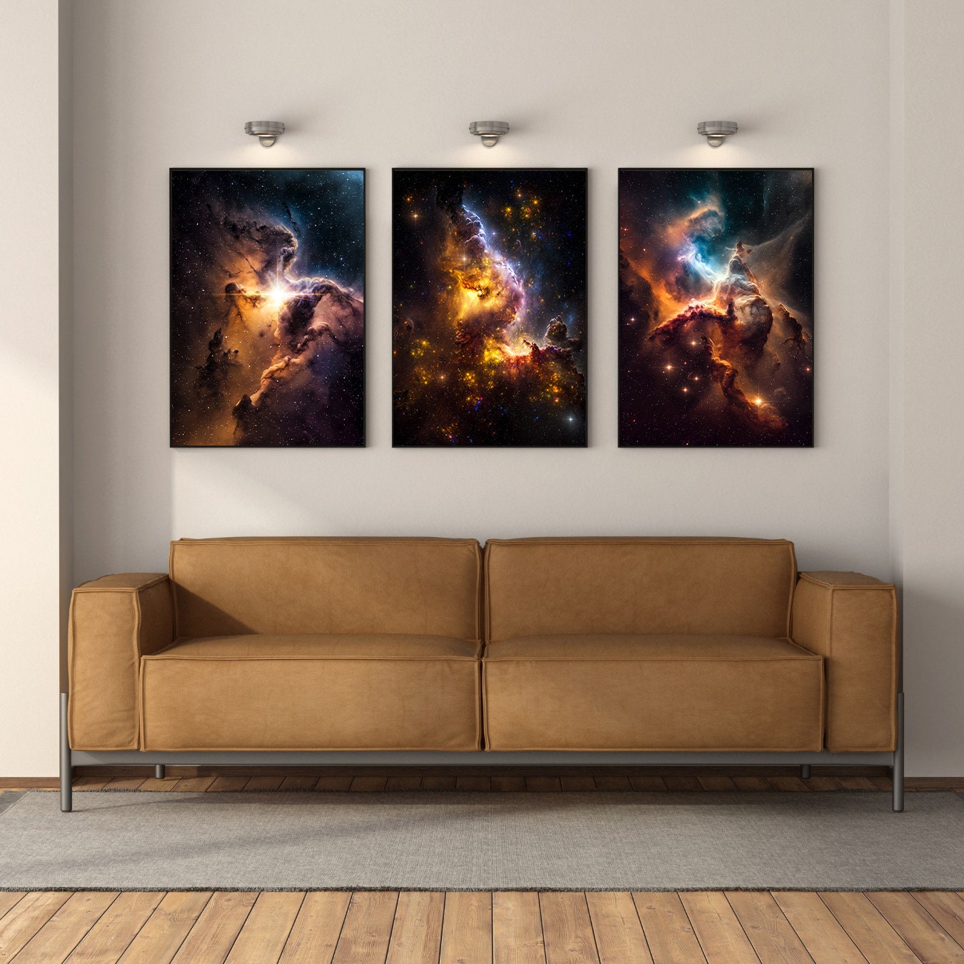 Nebulae Printable Wall Art Collection Space Art Set of 10 Nebula Art ...